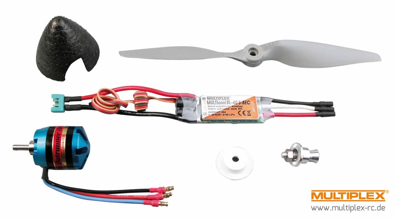 Multiplex Antriebssatz FunCub TUNING - Derkum Modellbau